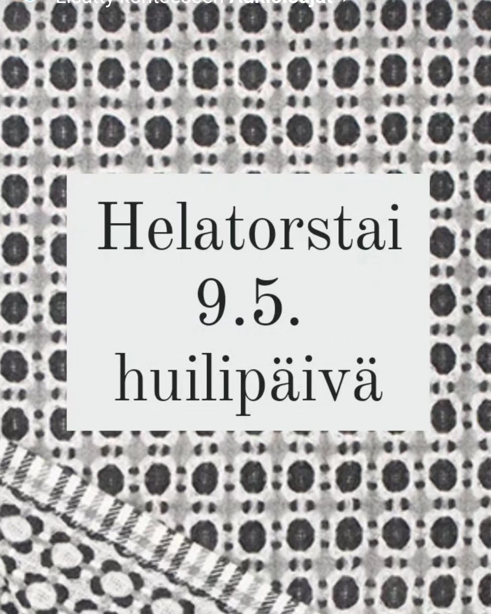 Villavaatteen hoito – Kajava – Lahja ja käsityö Oy